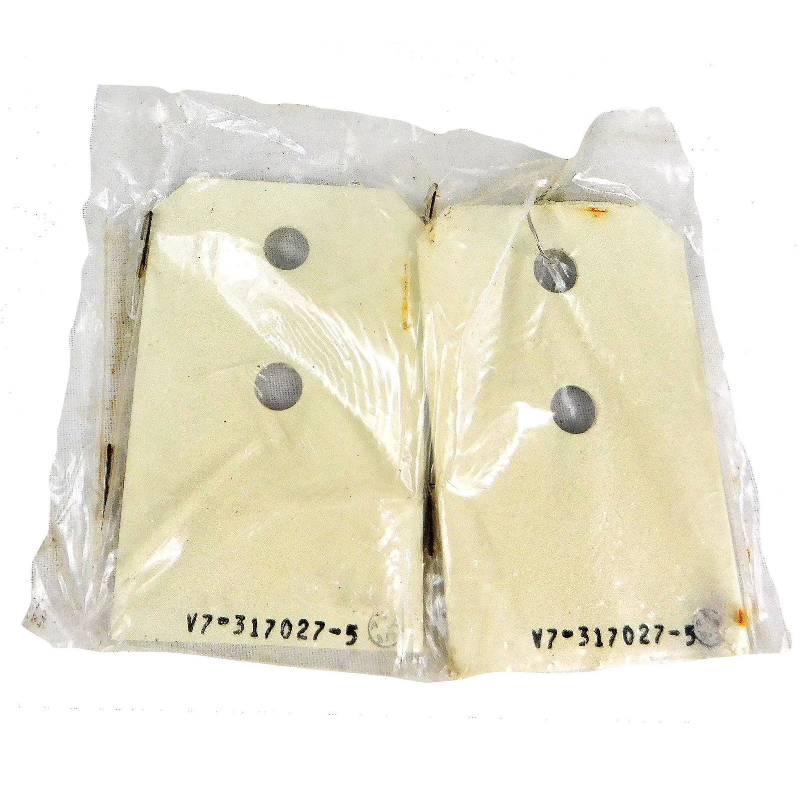 Flown Nasa Space Shuttle 2 Aluminum Plates