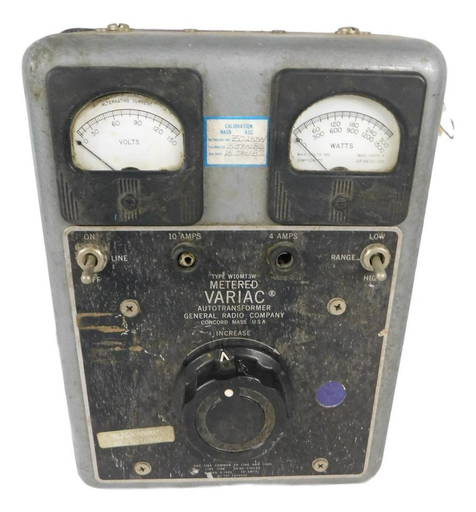 Nasa Apollo Metered Variac