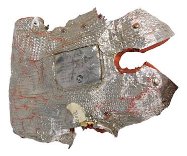 Flown Nasa Space Shuttle Hi Temp Insulation Blanket