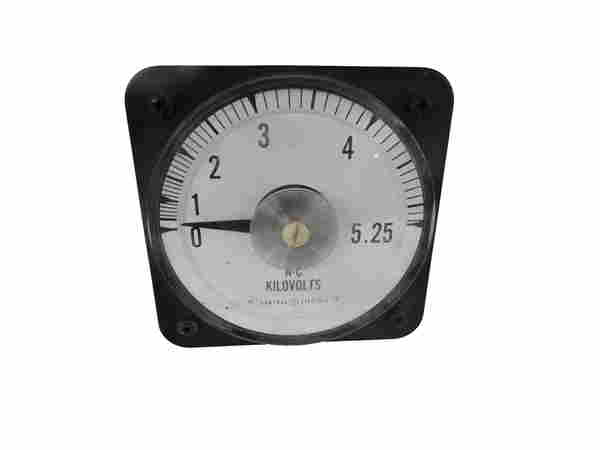NASA Apollo Mission AC Kilovolt Meter Manufacturer: GE - Sep 06, 2020 ...