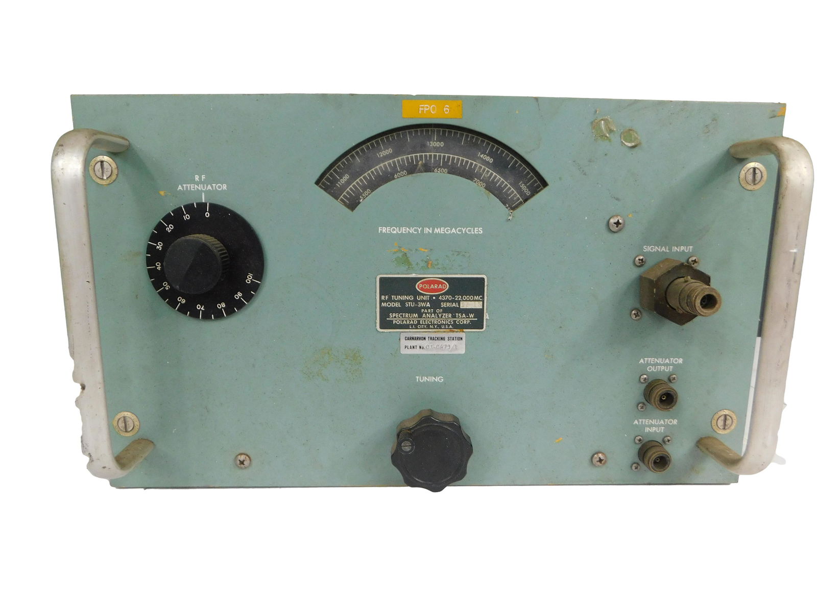 Nasa Apollo Rf Tuning Unit