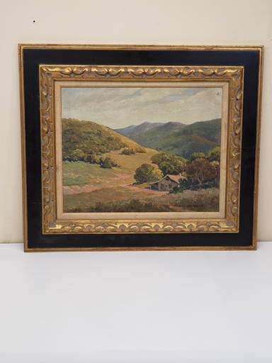 George Wallace Olson Oil On Canvas