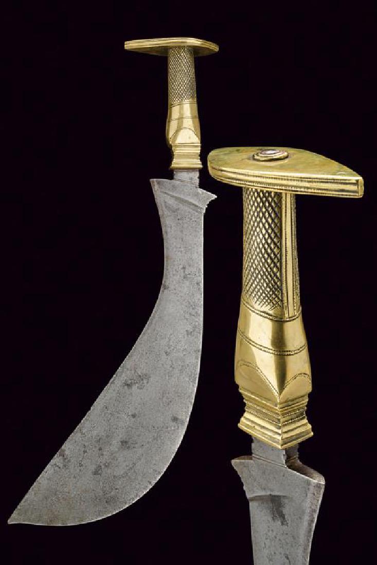 A Ayda Katti sword from Coorg, dating: 18th/19th
