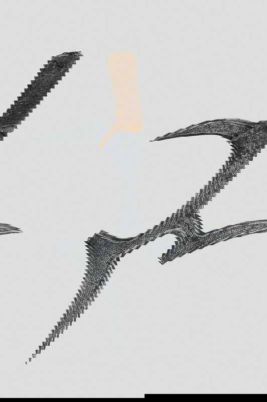 353: A rare Bwaka throwing knife