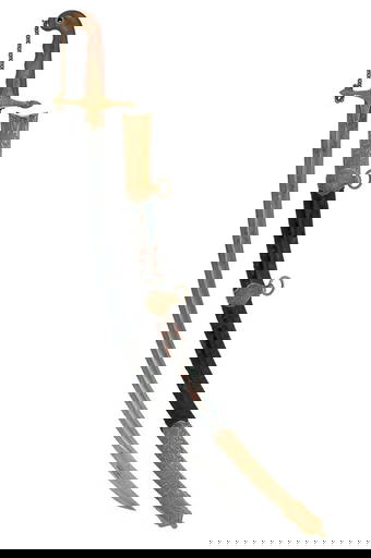 A Rare General's Sabre In Oriental Style