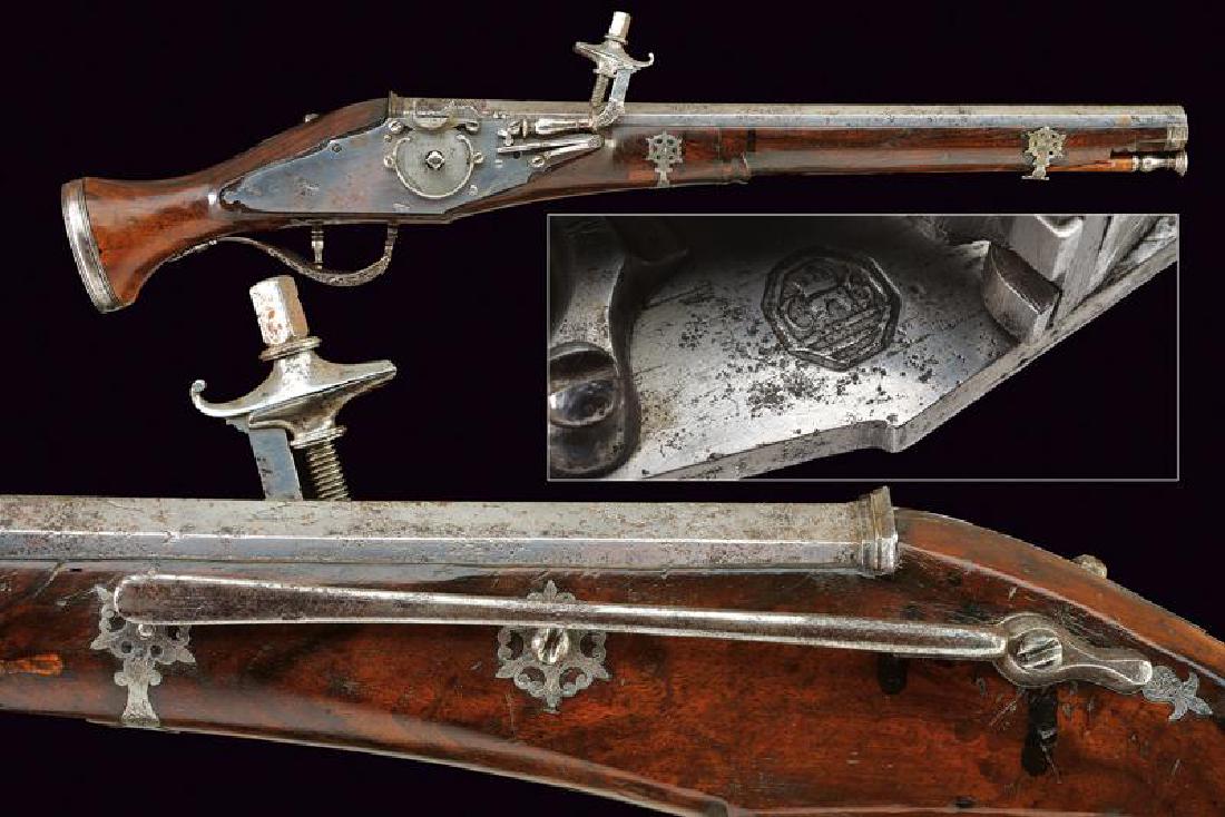 An interesting wheel lock pistol by master CS