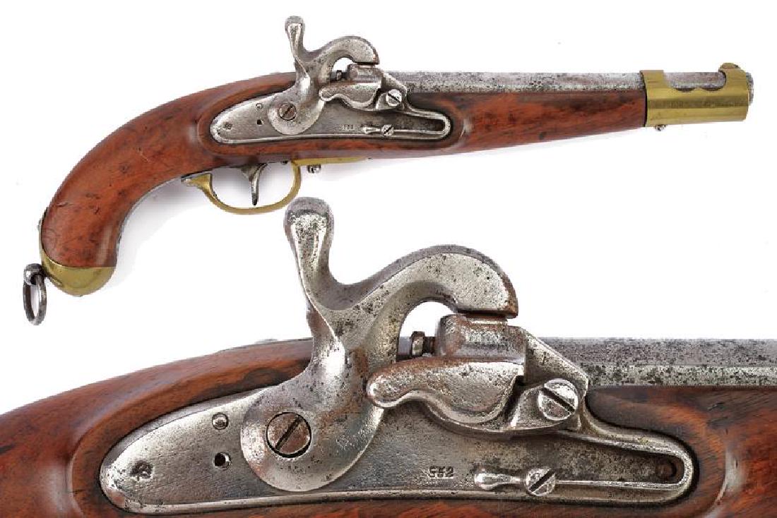 A 1851 model Augustin system pistol