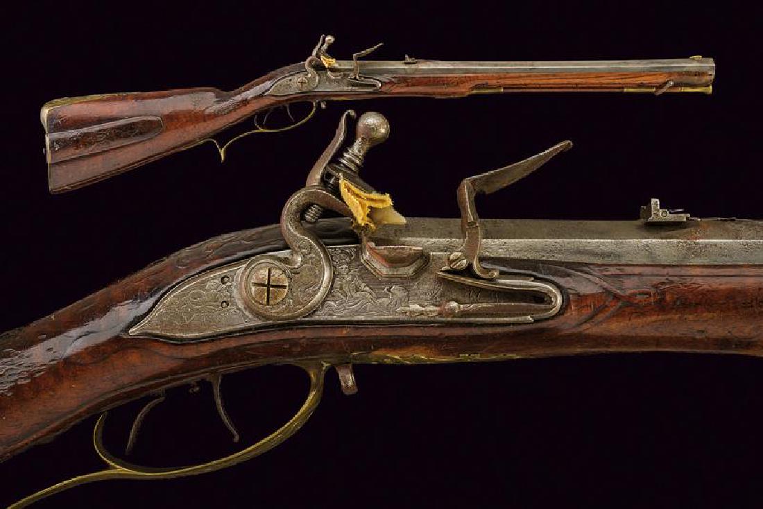 A flintlock short carbine