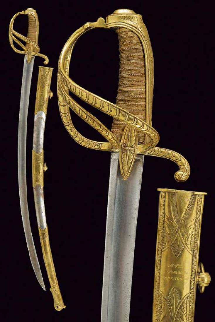 A honor sabre in first Empire style