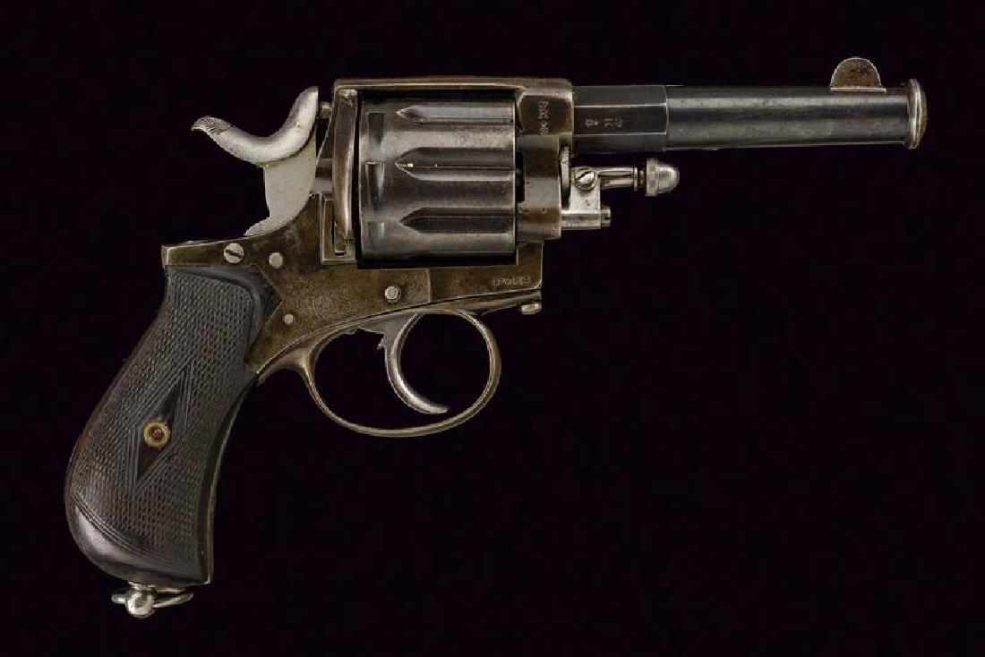 A ten shots centerfire revolver by Clement