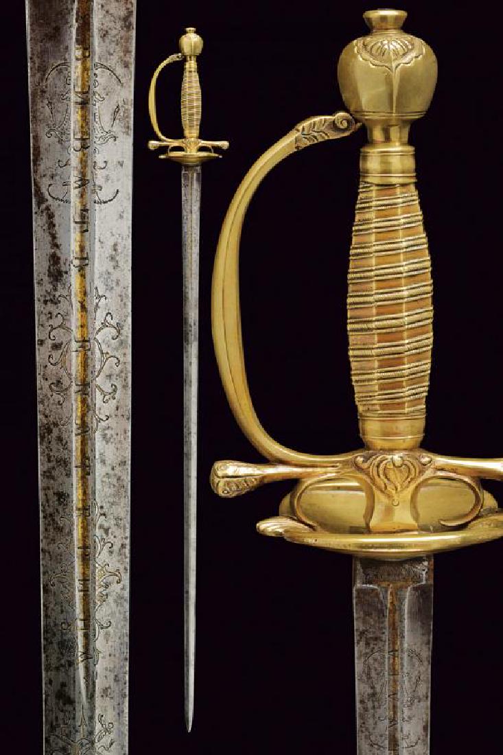 A very rare officer's sword of the Catherine the Great