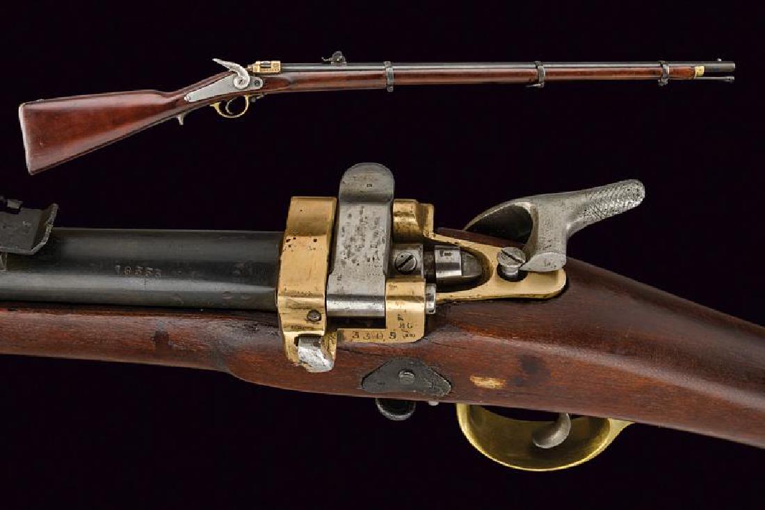 A breechloading Krnka rifle