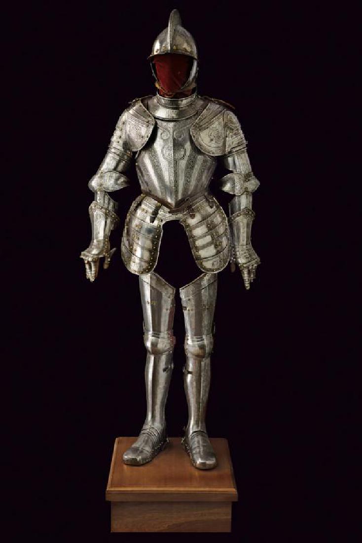 A composite full armour in Pisan style