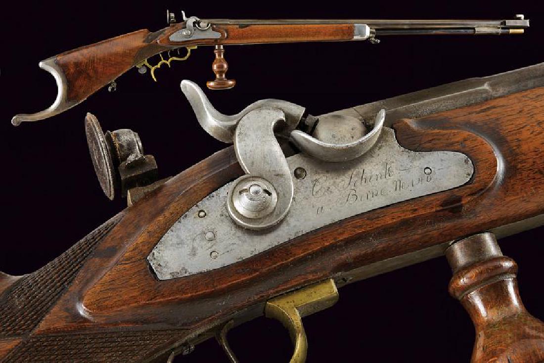 A breech loading target rifle by C. Schenk