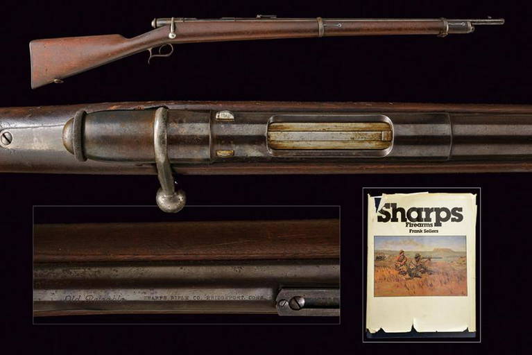 An Extremely Rare Sharps Rifle Prototype With Vetterli