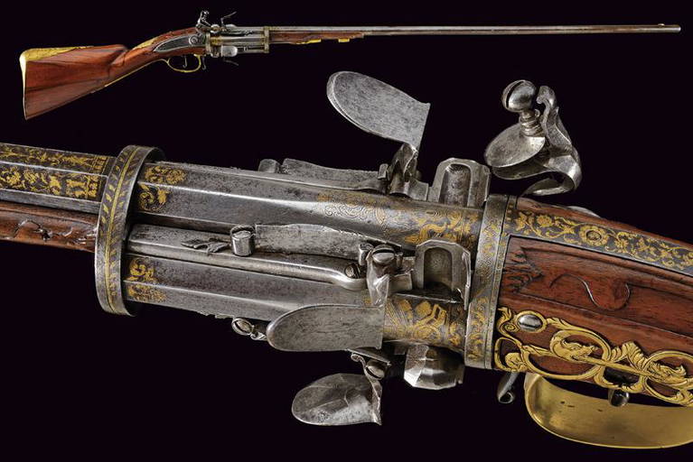 A rare flintlock revolving gun from Carlsbad - Dec 14, 2019 | Czerny's ...