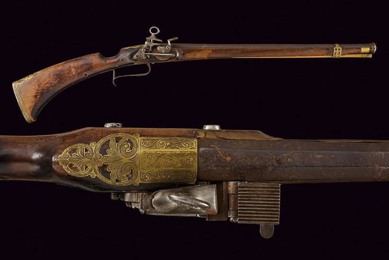 A Rare And Early Miquelet Flintlock Carbine