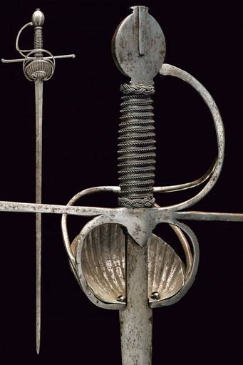 A Rapier, One Of A Twin Pair