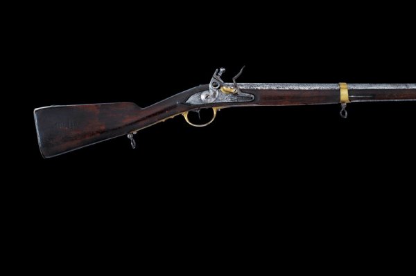 6: A 1786 model flintlock navy musket