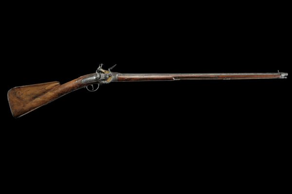 57: A rare repeating flintlock gun by Antonio Costantin