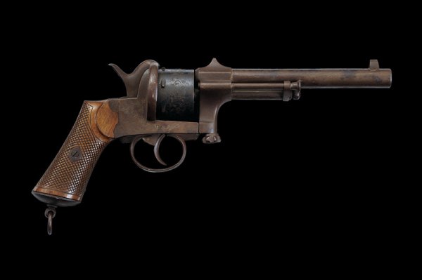 149: A Mariette pin-fire revolver
