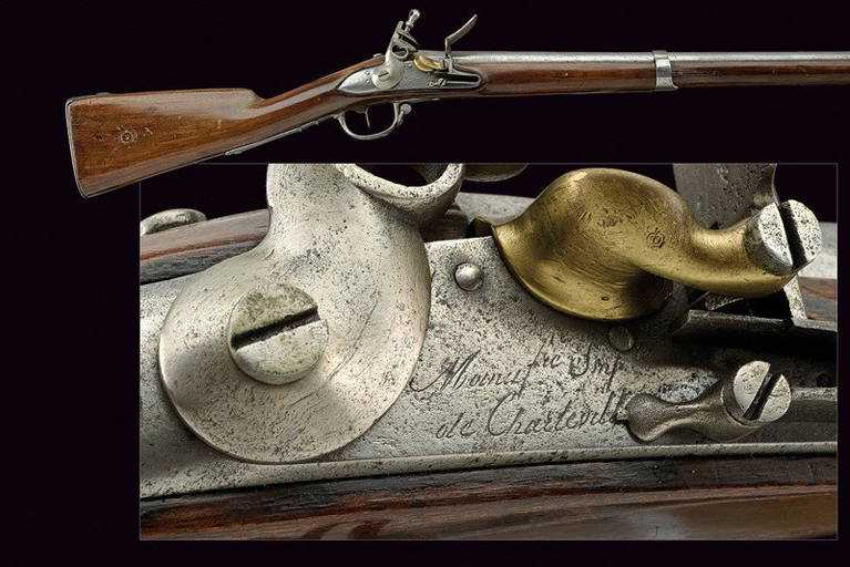A 1777 model flintlock gun - Jun 06, 2015 | Czerny's International ...
