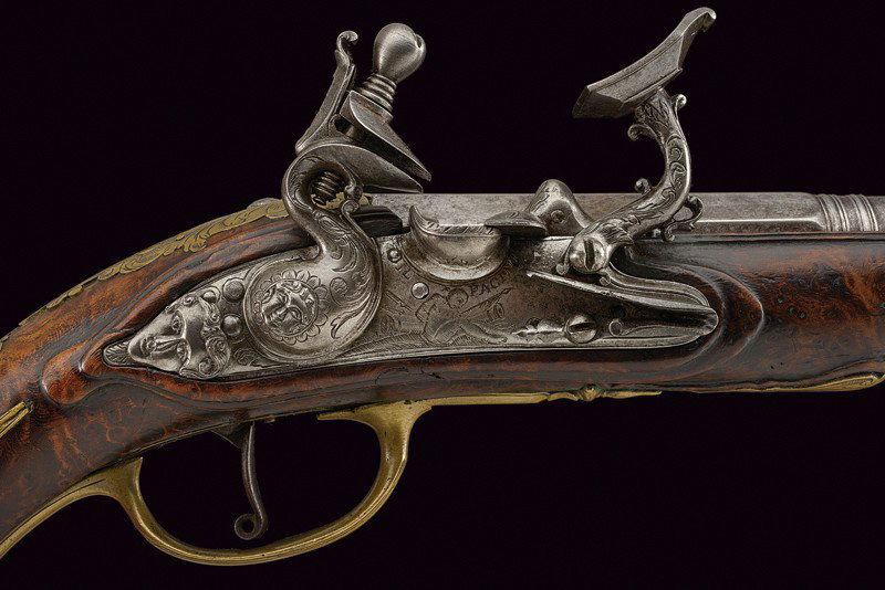 A snaphaunce flintlock pistol by Pacini