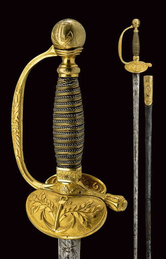 A 1819 Model Navy Officer's Smallsword
