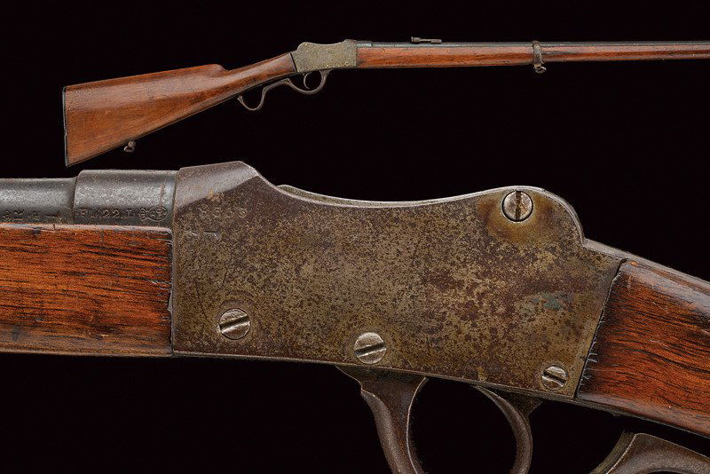 A breech-loading Martini system target rifle