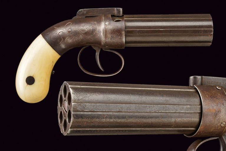 A Percussion Ethan Allen Pepperbox