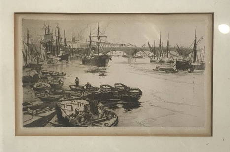 Stephen Parrish Etching