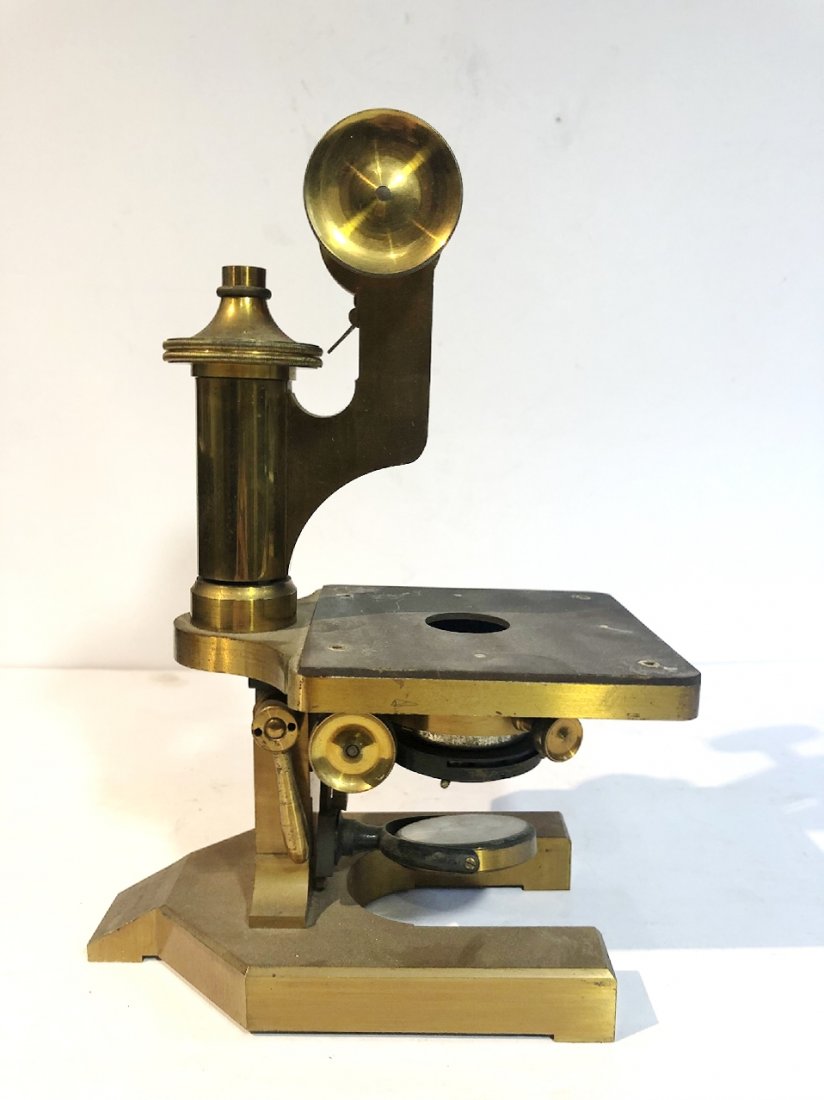 Richard and Joseph Beck microscope, London, c.1900