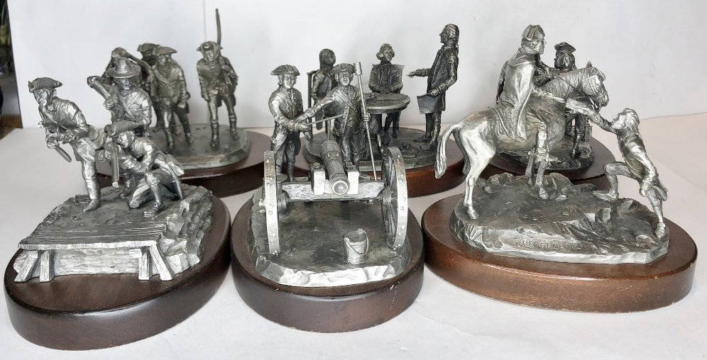 Historical Pewter Soldier Collectibles