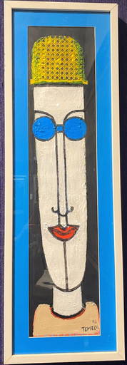 Multimedia Painting By Gunther Temech, Dated 1996