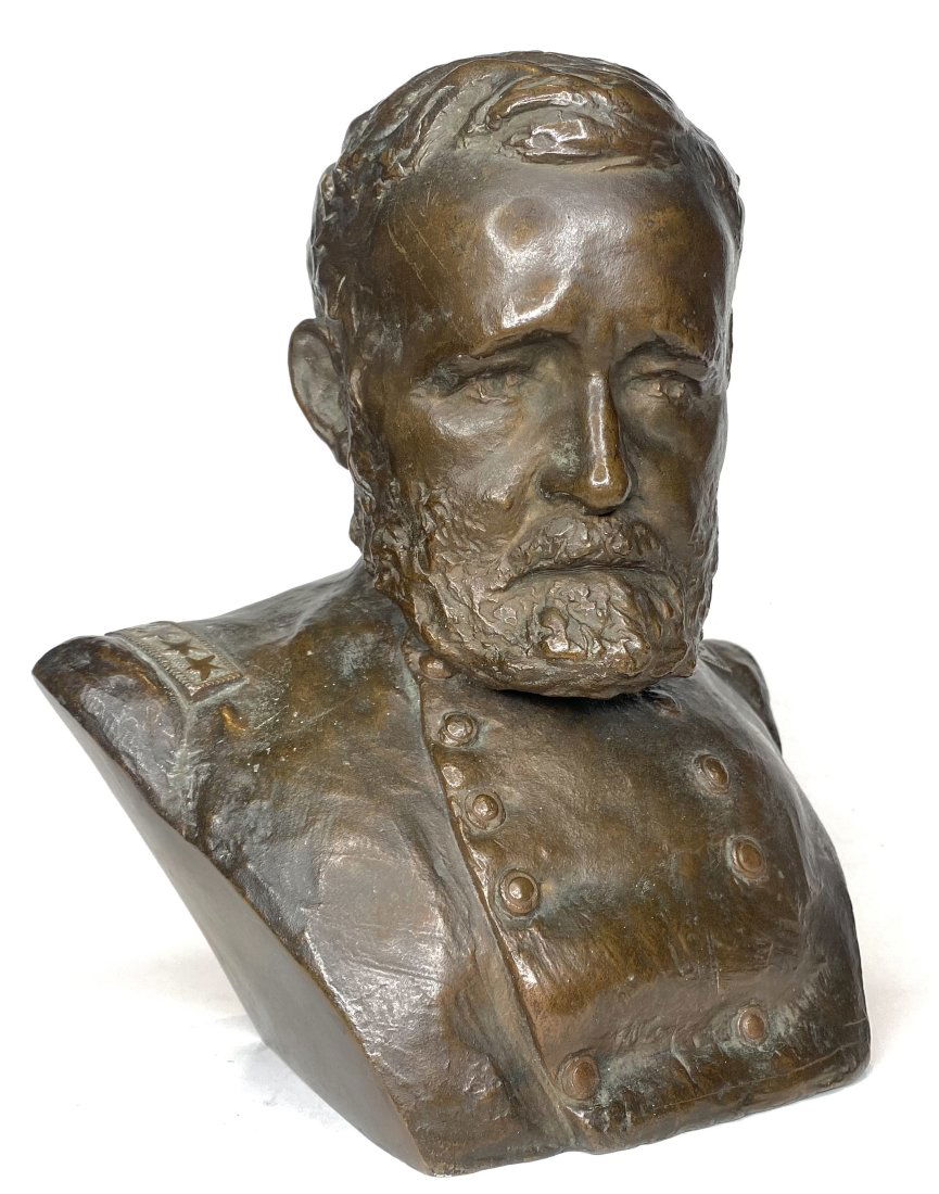 Ulysses Grant Bronze By Karl Gerhardt, D1885