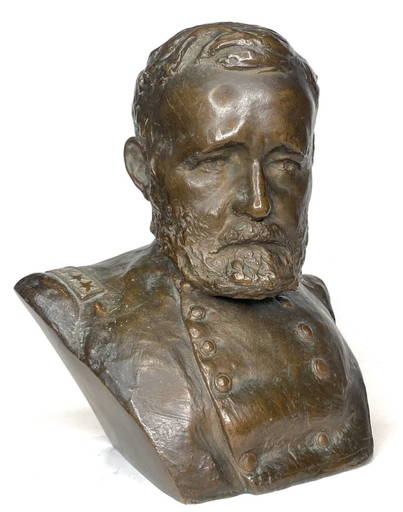 Ulysses Grant Bronze By Karl Gerhardt, D1885