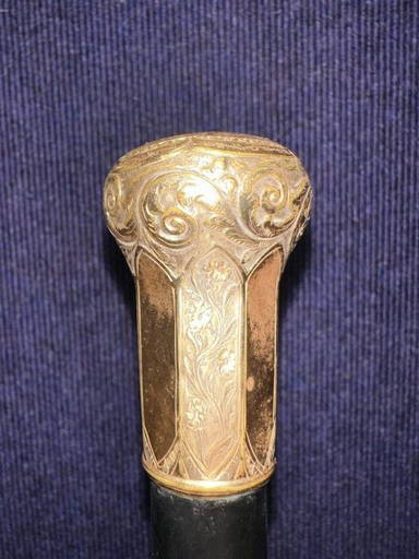 Doctors Victorian cane with gold plated knob (#0039) on Dec 11, 2022 ...