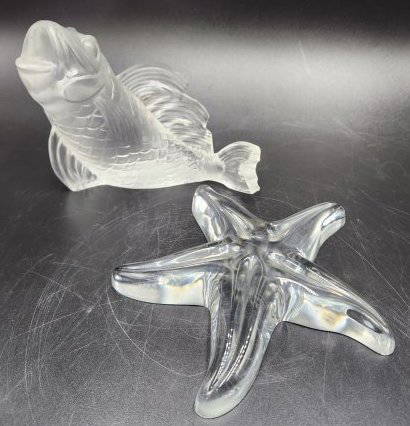 Baccarat Fish and Starfish - Dec 11, 2022 | David Killen Gallery in NY