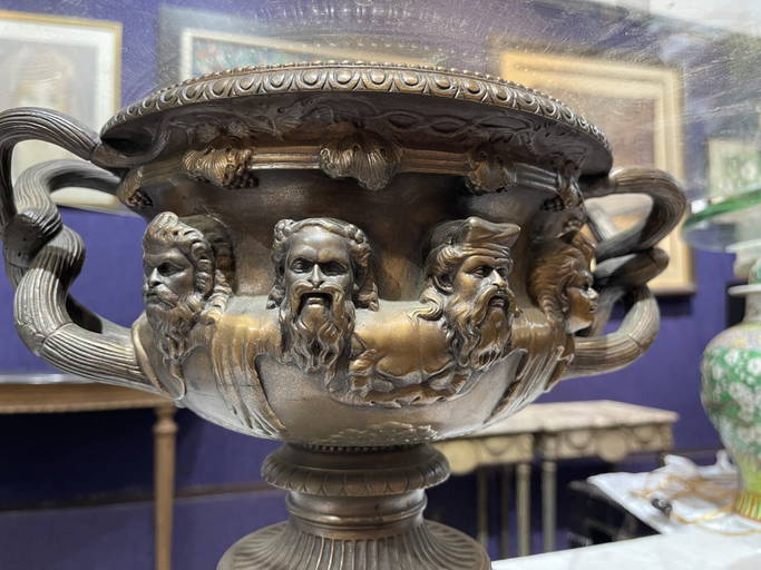Pair Of Ferdinand Barbedienne Bronze Grand Tour Tables 19th Century Pair Of Ferdinand Barbedienne Bronze Grand Tour Tables 19th Century