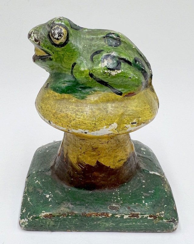 Cast Iron Frog Doorstop Auction