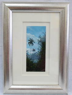 Latin American Art Realism Landscape R. Potrony