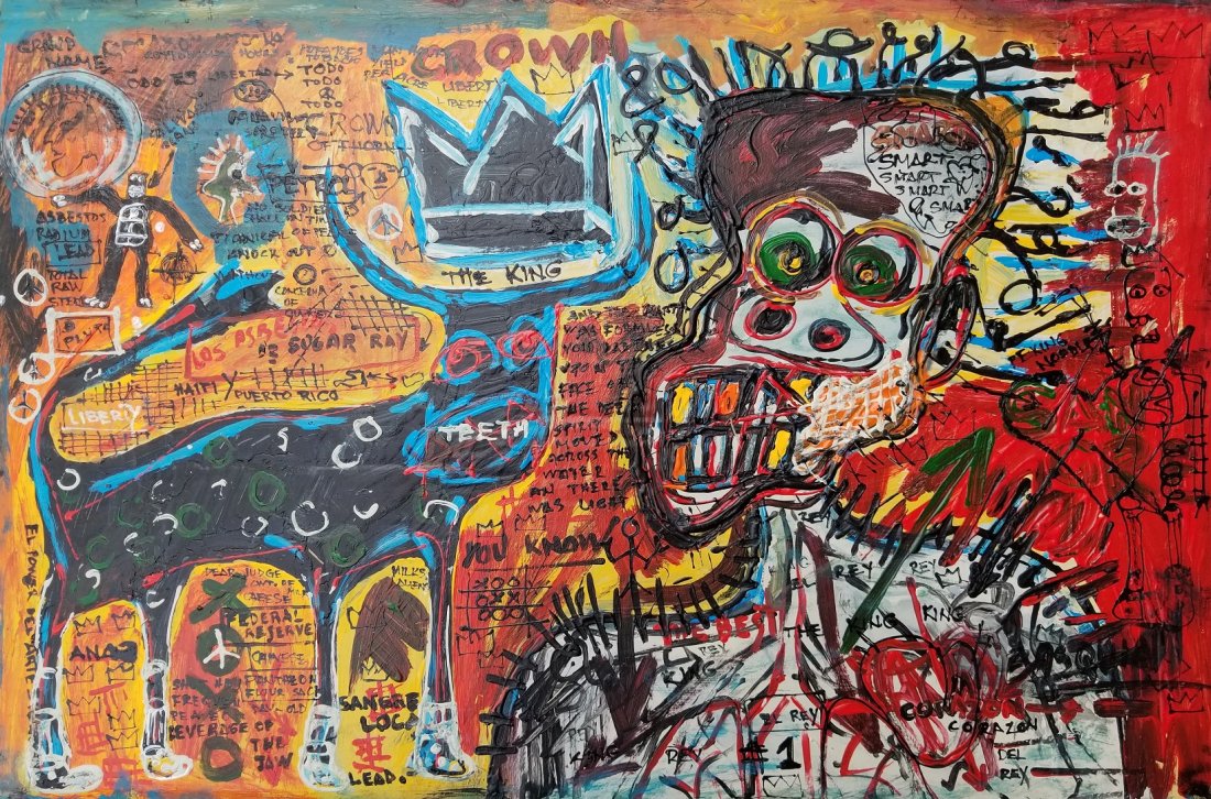 Jean Michel Basquiat Abstract Expressionism 1960-1988