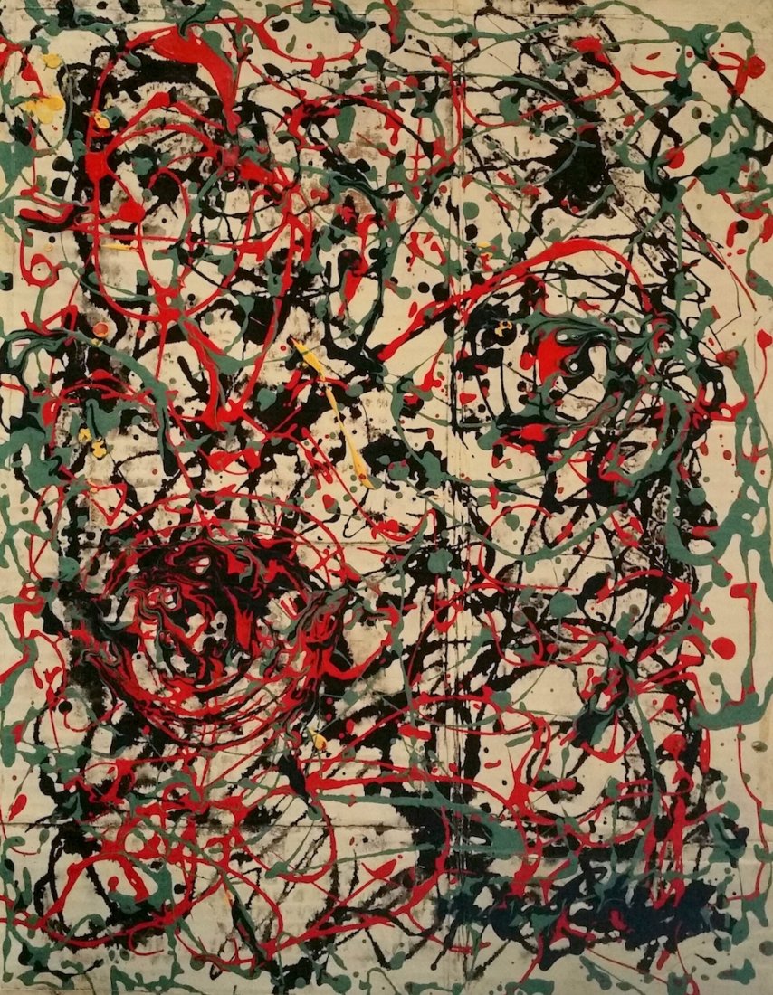 Jackson Pollock Abstract Expressionism (1912-1956)