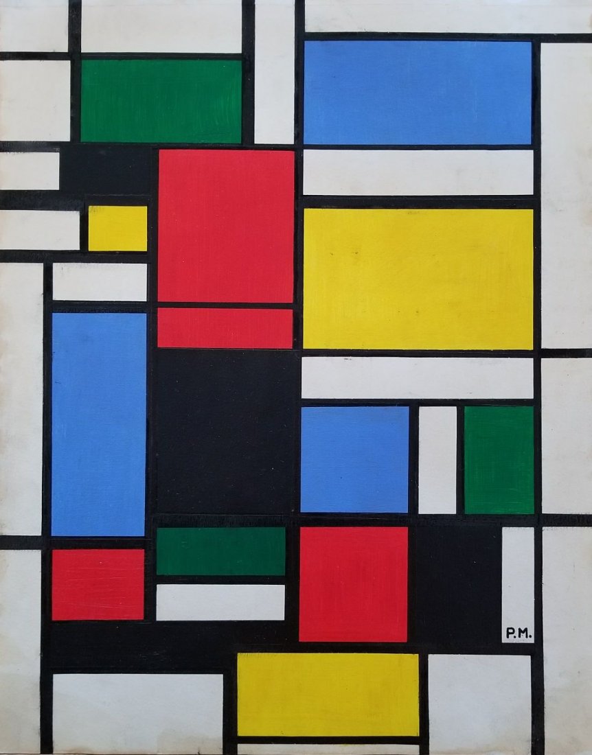 Piet Mondrian Geometric Neoplasticism Dutch 1872 1944