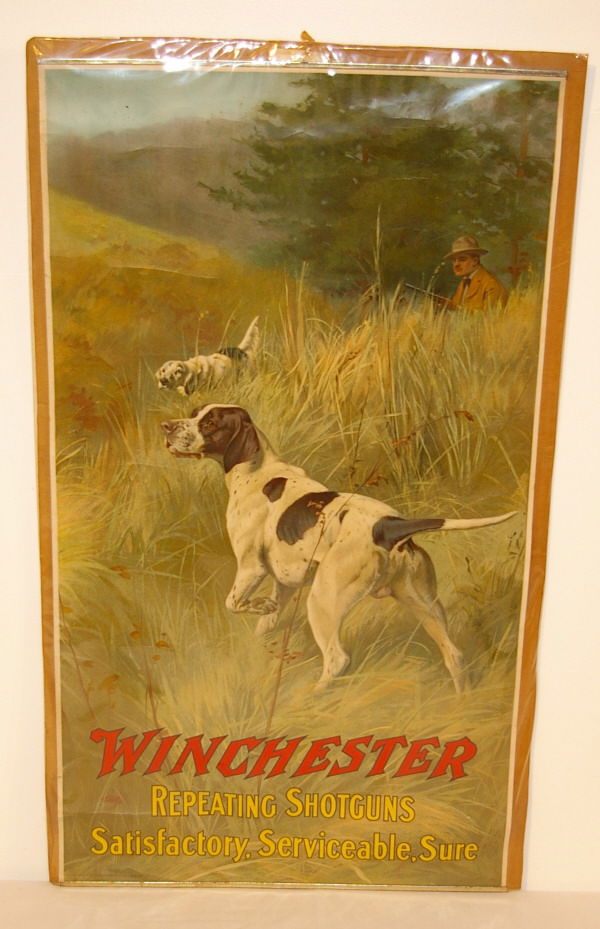 473: Vintage Winchester Advertising Poster MINT - Apr 28, 2007 | Burley ...