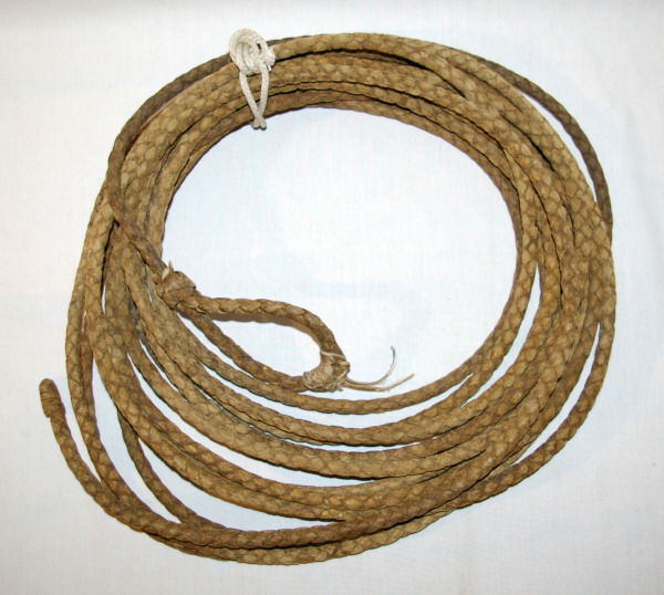 493:Rawhide Leather Riata 42 Foot Old Cowboy's Rope - Apr 28, 2007 ...