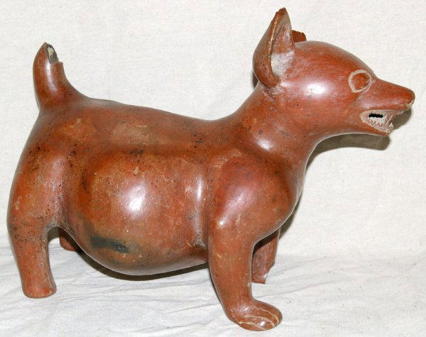57A: Authentic Pre-Columbian Pottery Colima Dog