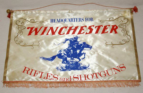 Winchester Advertising Shotguns Banner