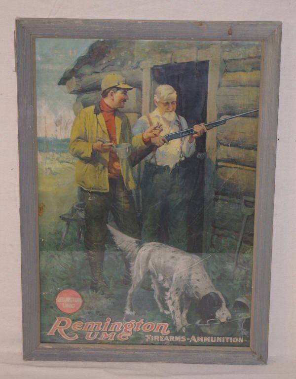 1029: Vintage Remington UMC Gun Advertising Poster