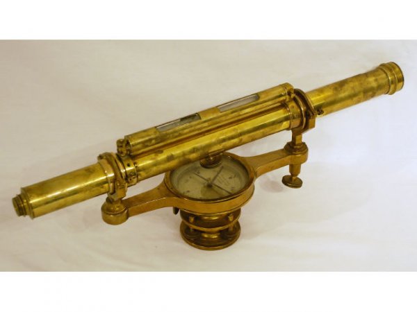 Antique Thomas Jones Surveyors Transit Level